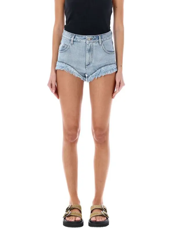 MARANT ETOILE - Woman - Blue - Shorts main image 1